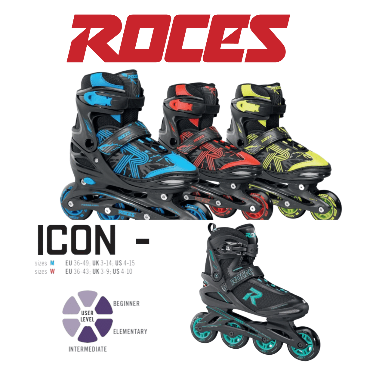 ROCES One of the most reptuable Inline& Rollerskate in the world are b ...
