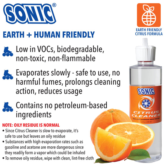 Sonic Citrus Bearing Cleaner | Extreme Skates – Extreme Skates Taringa